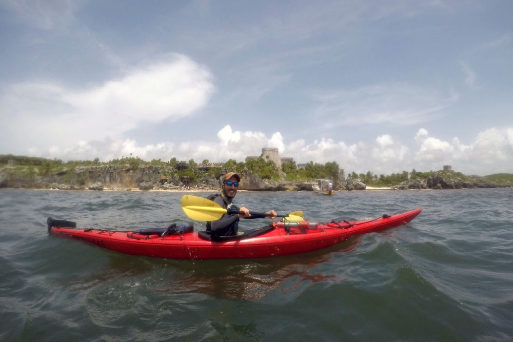 Caribbean Sea Kayaking & Reef Snorkeling Trip - Kayak in Tulum